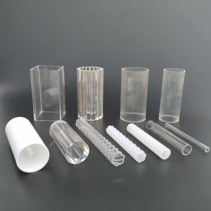 LANDU Acrylic Tubes - Transparent PMMA for LED & Decor