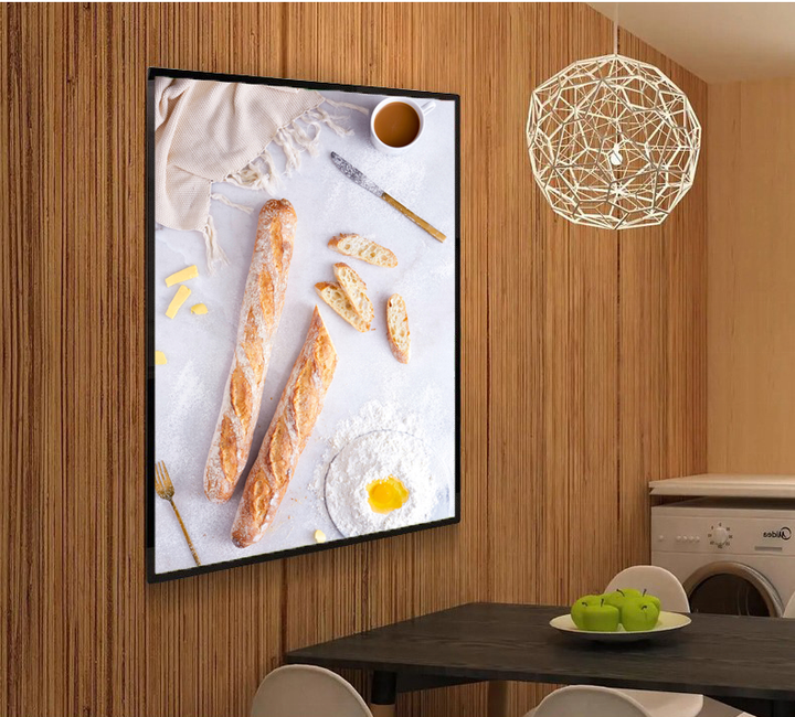 A1 A2 Ultra-thin Aluminum Frame Tempered Glass Led Illuminated Light ...