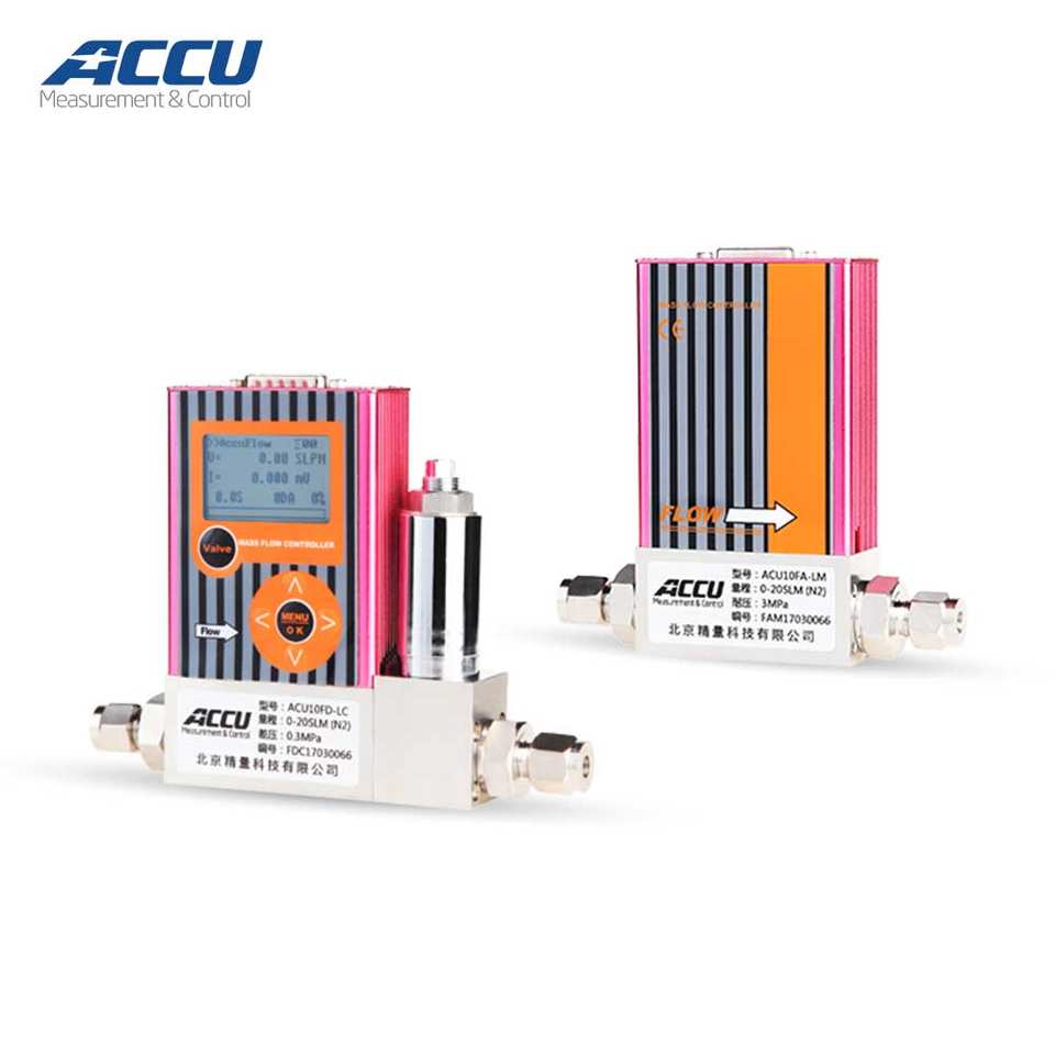 ACCU Digital Gas Flow Meter MFC for H2, N2 Laboratory Flow Analyzer ...