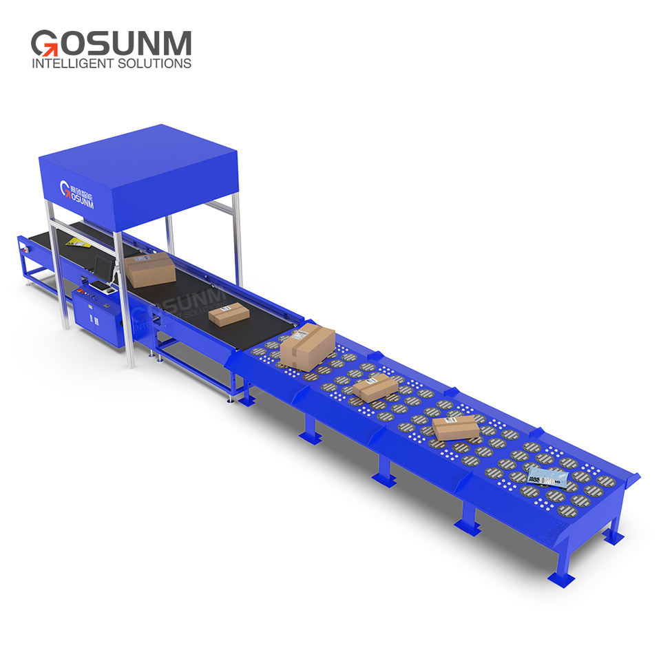 Gosunm Automated Parcel Sorting Dws Full System Machine Barcode Scanner ...