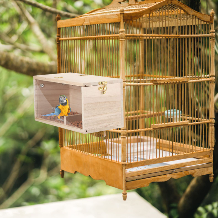 Exquisite Outdoor Bird Breeding House - Handmade Wood