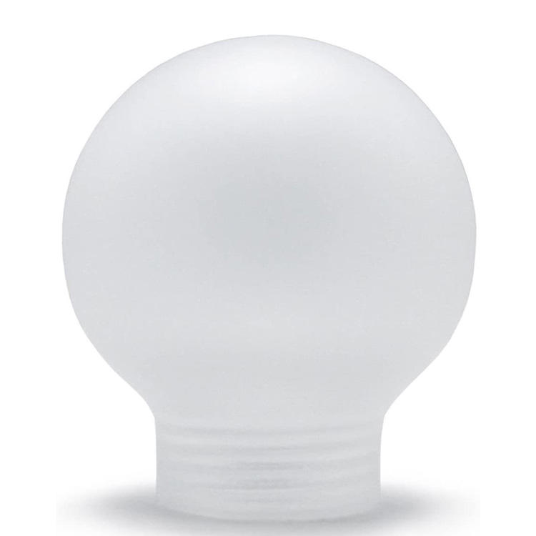 Custom Made G9 Frosted Glass Lamp Shade - Borosilicate Blown Glass ...