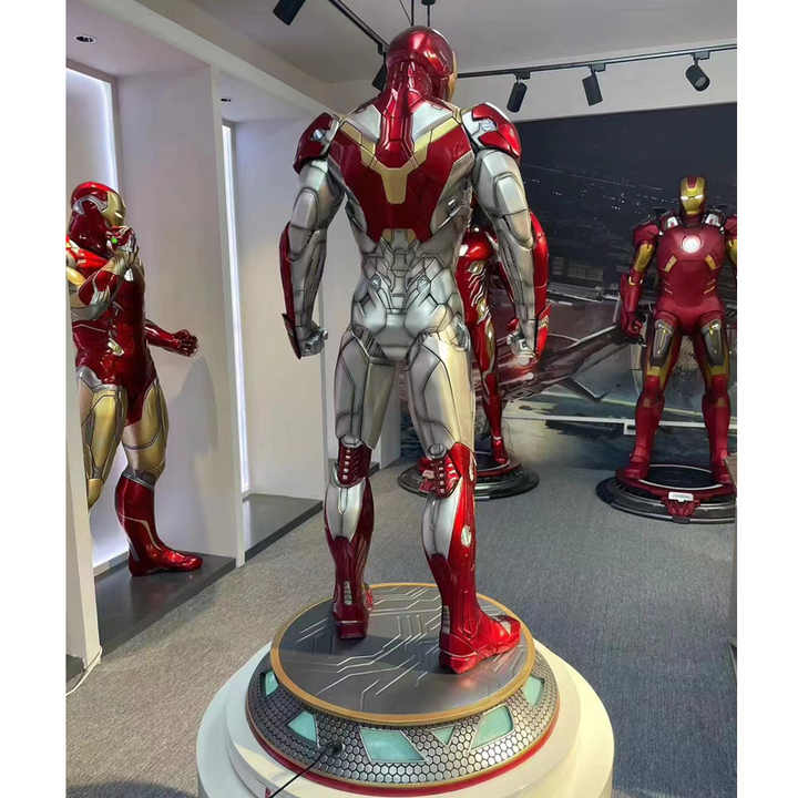 Large Size ironman Statue marvel Movie Action Figure Iron Man Resin ...