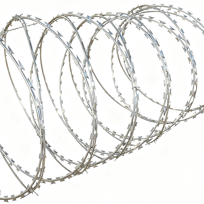 Concertina Razor Wire BTO-30 Hot-dip Galvanized Anti-climb Direct ...