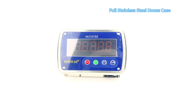 Waterproof IP67 Stainless Steel Indicator for Weighing Scales