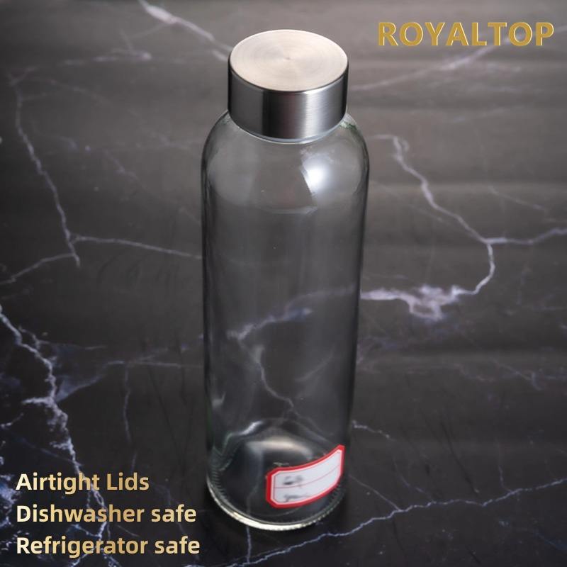 Bulk Bamboo Lid Metal Cap Water Container 150ml 300ml 420ml 500ml 750ml ...