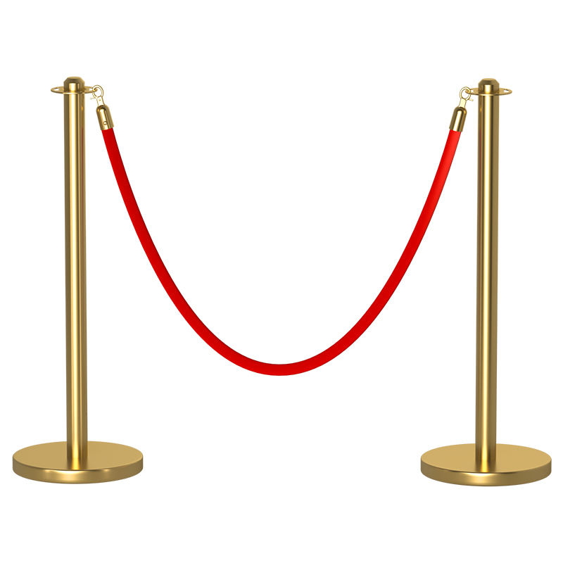 Hot Sale Hotel Bank VIP Gold Stanchion Posts Crowd Queue Line Control ...
