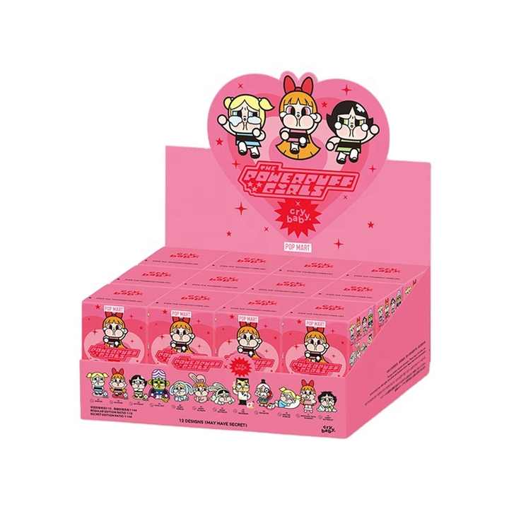 JM Wholesale Crybaby Pop Mart Powerpuff Girl Labubu Blind Box