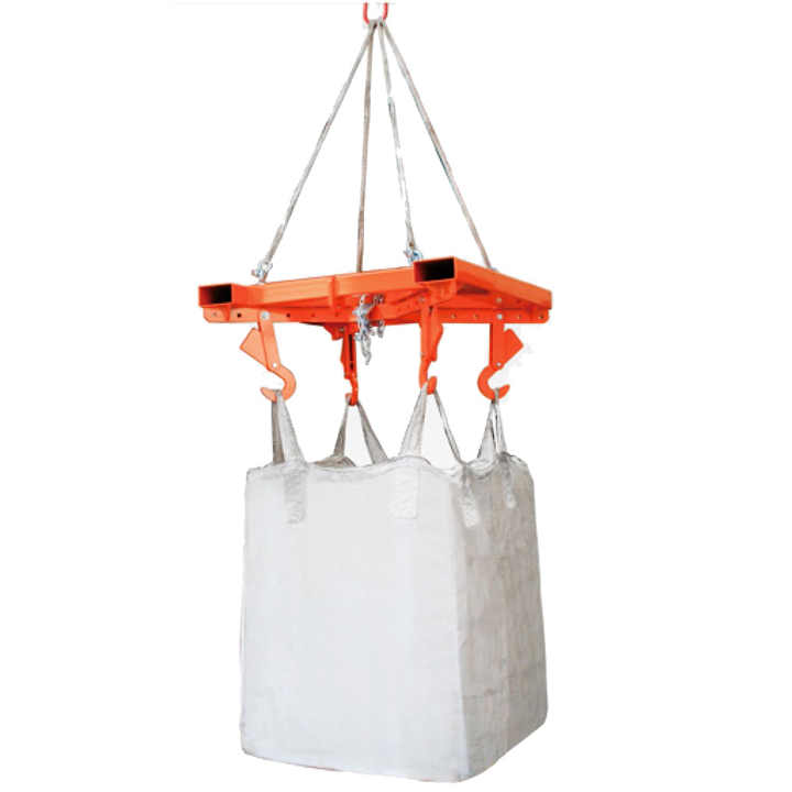 2000 Kg Forklift Hoist Hooked and Unhooked Bulk Bag Lifter