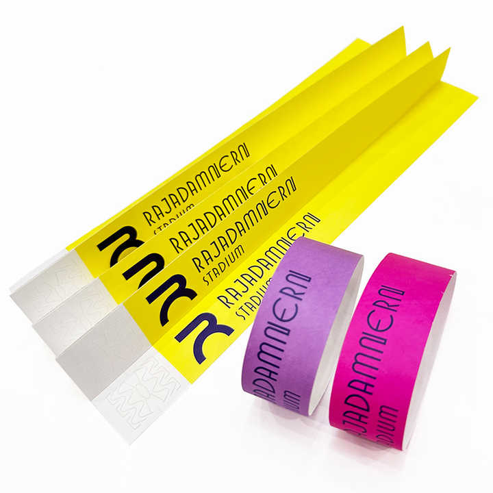 Custom Tyvek Wristbands - Promotional Disposables for Events
