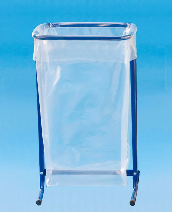 JH-Mech Waste Sacks Refuse Bag Stand For Camping Blue Coated Carbon ...