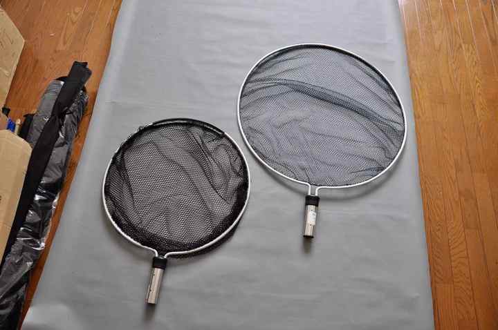 Round Koi Fish Nets with Long Wooden Handle - Hot Sell