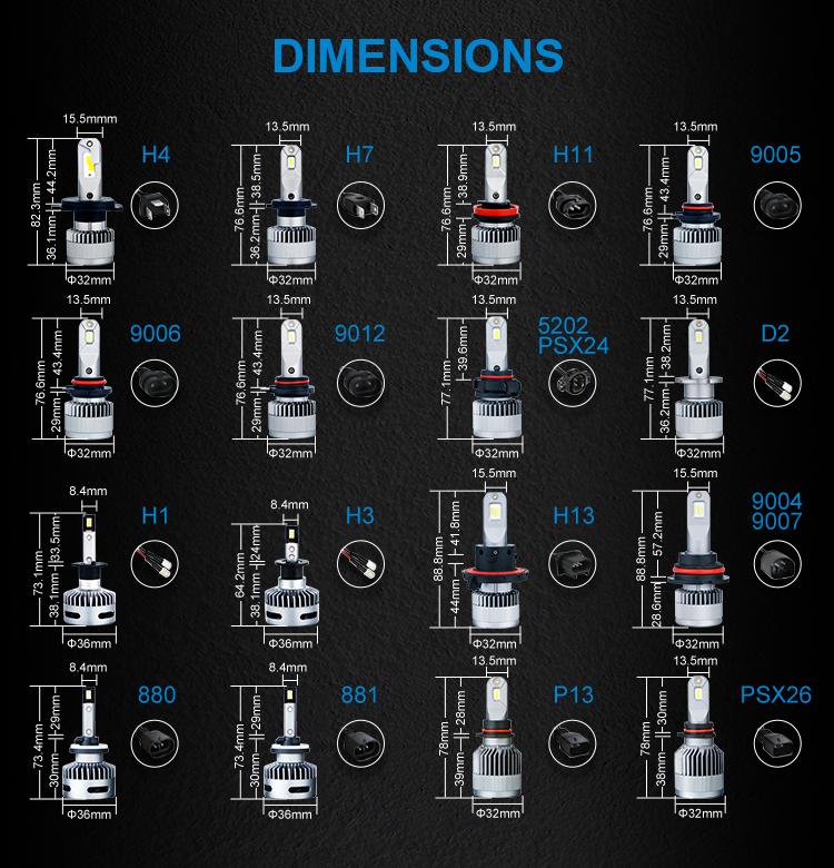 Bulbtek X9 H3 Hệ Thống Chiếu Sáng Tự Động Bóng Đèn Led Đèn Pha Công Su – Chima.vn – Máy móc ...