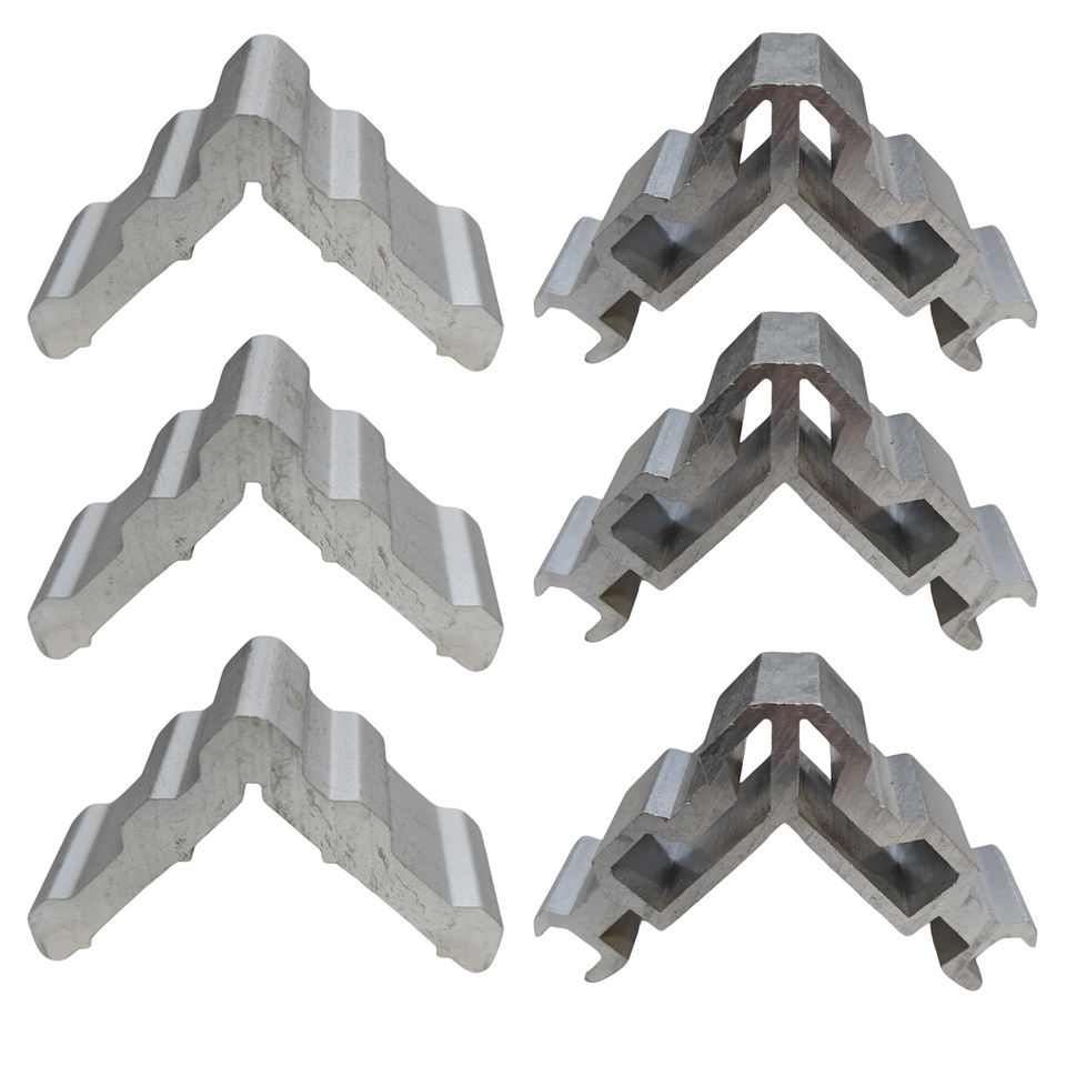 High-quality Aluminum Profile Fittings, Modern Design, New-style UPVC ...