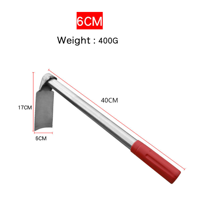 Multi-purpose hand tool stainless steel gardening hoe for digging ...