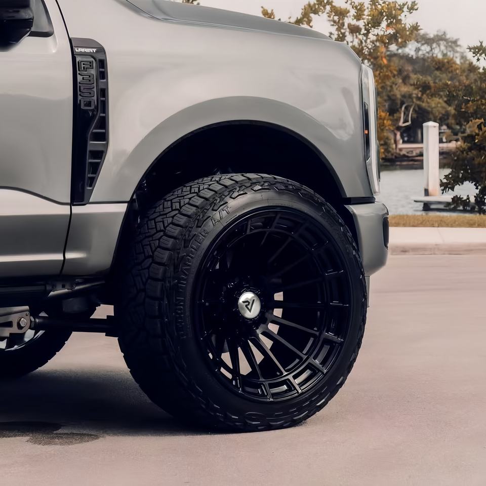 Hunt Black Deep Concave Forged Wheels 22 23 24 Inch Offroad Wheels ...
