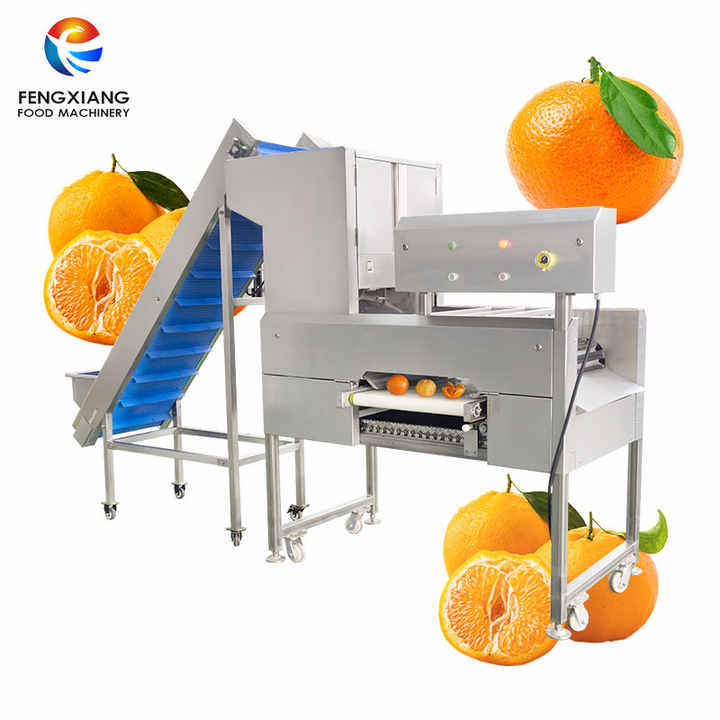 JO-1000 Automatic Mandarin Orange Tangerine Citrus Peeling Machine ...