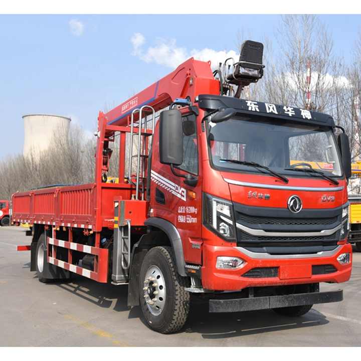LUGONG 8 Ton Truck Mounted Crane - High Efficiency & Durability
