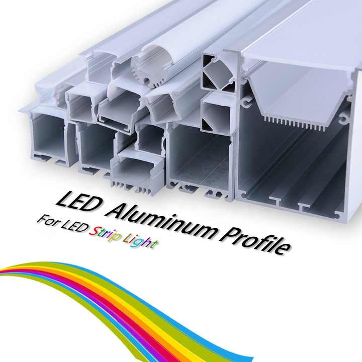 C057B LED Aluminum Profile Channel Anodized Finish with Cutting and ...