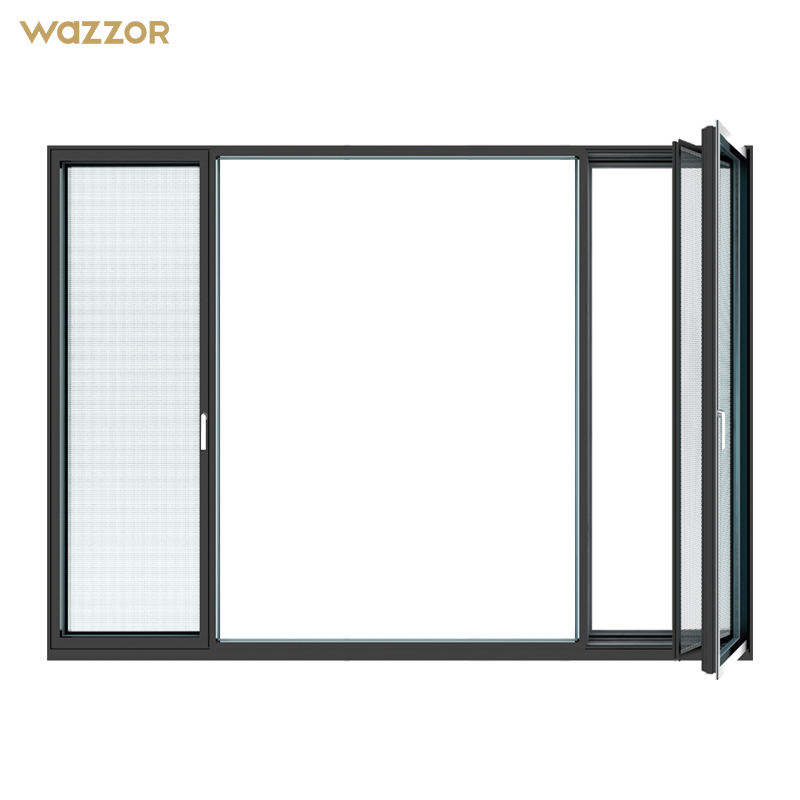 Wazzor Thermal Break Aluminum Frame Double Glazed Window Casement ...