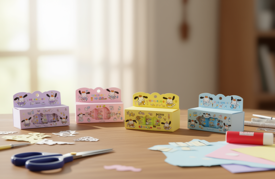 Pochacco Decorative Tape 4 Rolls Paper Adhesive Home Label Use| Alibaba.com