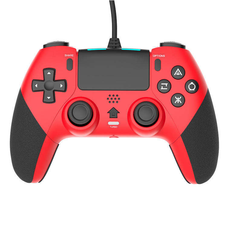Wired Game Controller for PC Vibration Dual Motion Sensing Turbo Button ...