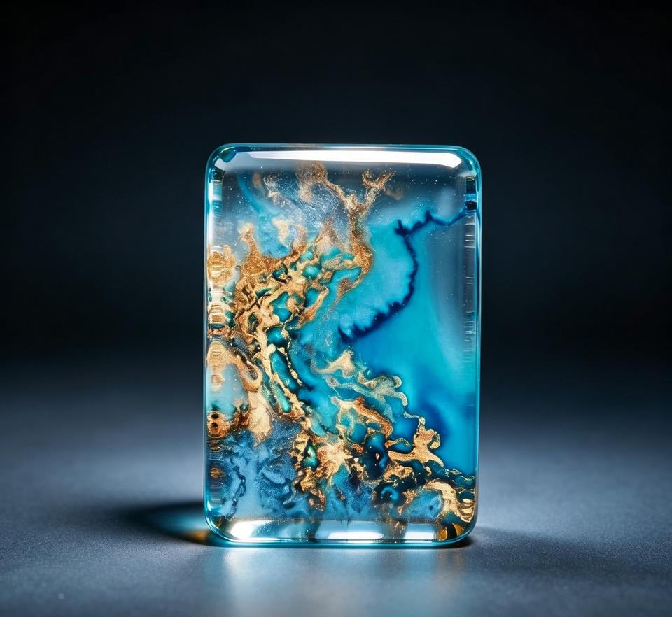 Creative Liquid Sand Mahjong Tiles Unique Underwater World Design with ...