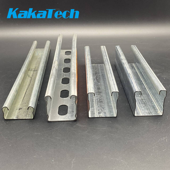 High Strength Carbon Steel Slotted Plain 41x41 41x21 Strengthen ...