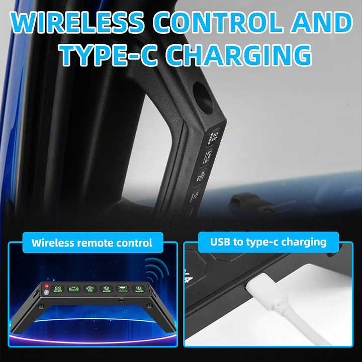 Dedicated Orginal Car a Pillar Handle 1:1 CNC Making 12V Car 6 Gang ...