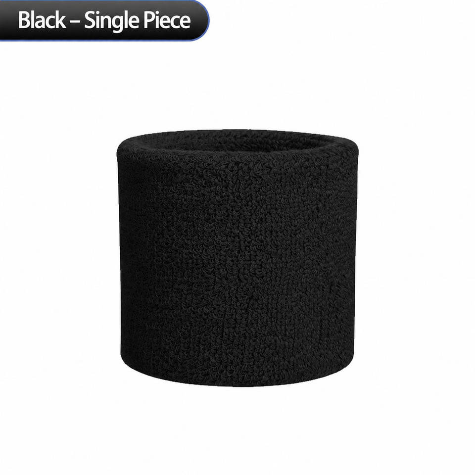 Wholesale Custom Logo Terry Wrist Sweatbands Embroidery Woven Label ...
