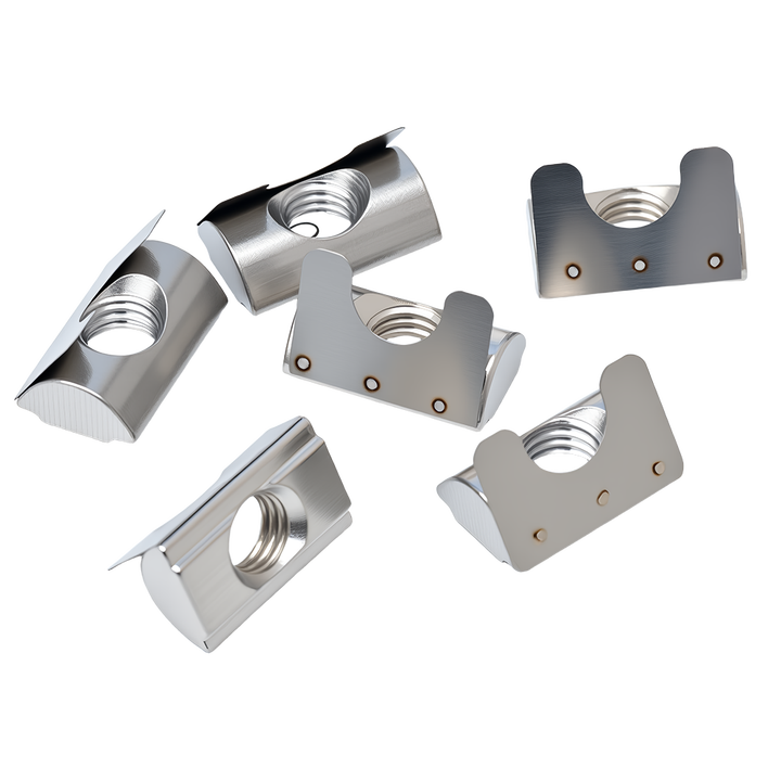 Spring Nut Channel Strut Nut with Clip Zinc Plated Steel Fastener for ...