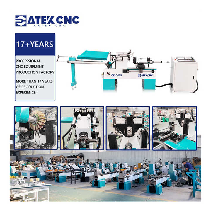 2024 Hot Sale Automatic Feeding 0615 easy operation wood lathe machine ...