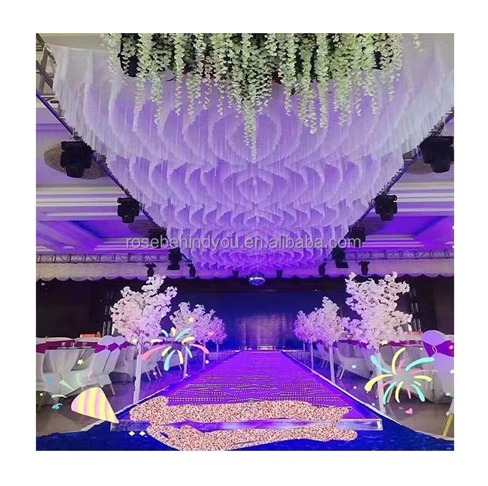 Luxury Ceiling Decoration for Party Wedding Supply Tall Hanging Ceiling ...