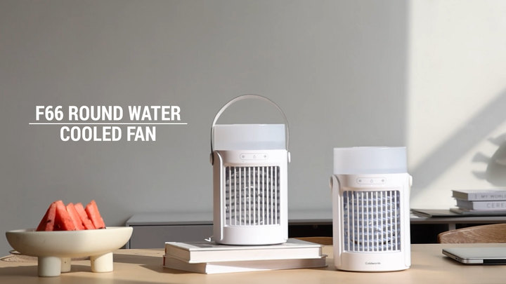 IMYCOO New Arrivals Rechargeable Ice Water Air Conditioner Fan Portable ...
