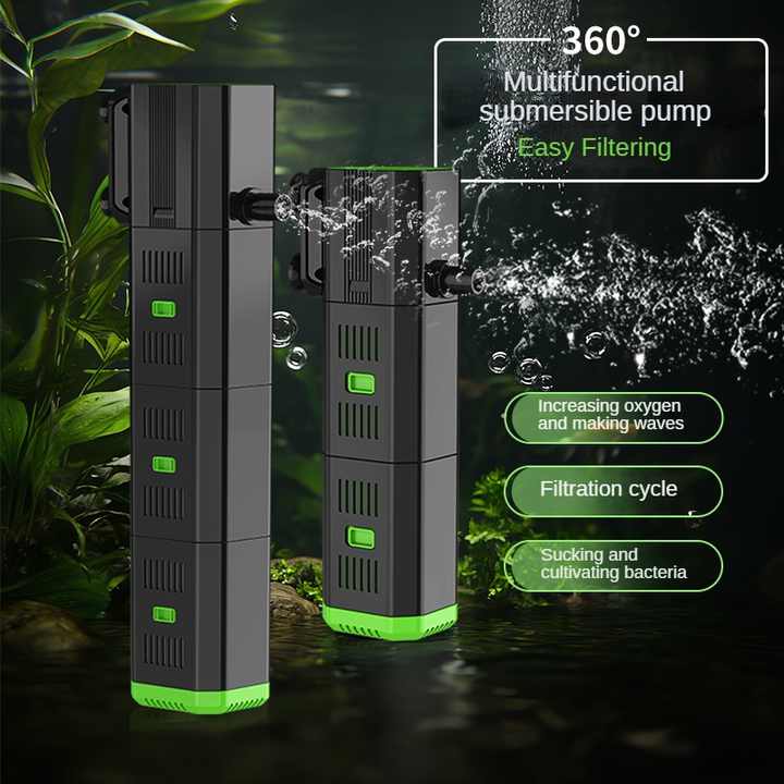 FREESEA 6W Mini Aquarium Filter - Eco-Friendly & Efficient