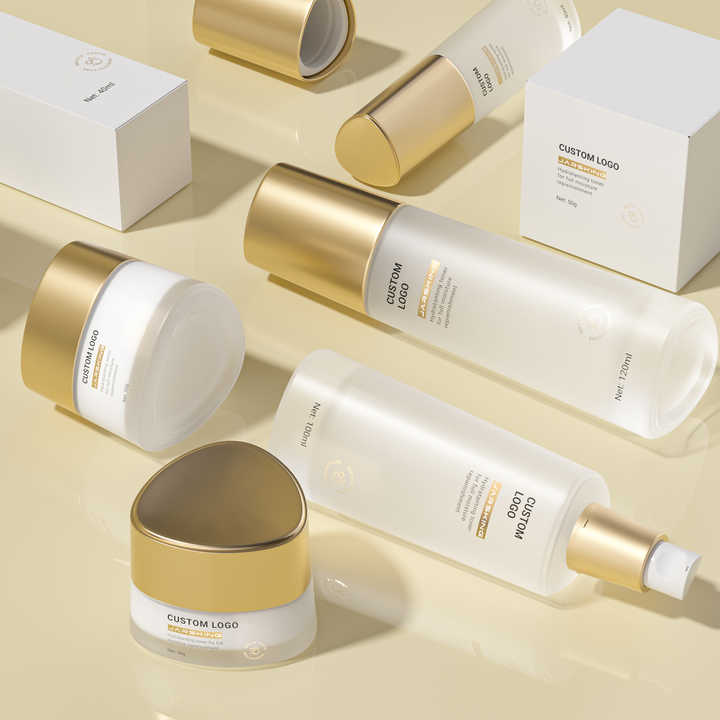 40 100 120ml Triangle Shape Skincare Packaging Luxury Cosmetic ...