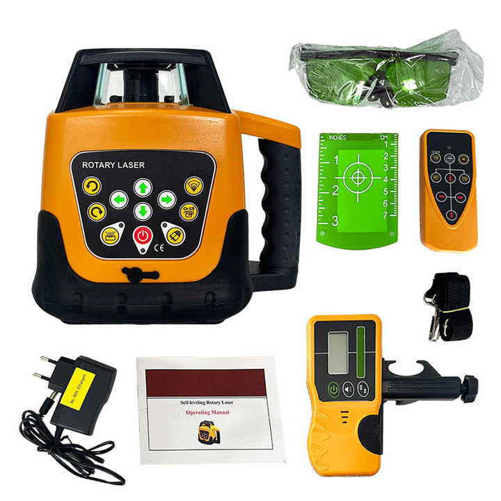 Green Rotary Laser Level with Electronic Self-Leveling & ODM