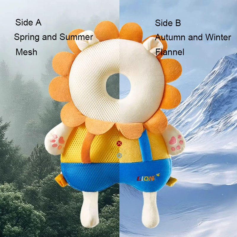 Newborn Toddler Baby Head Protection Fall Prevention Pillow Backpack ...