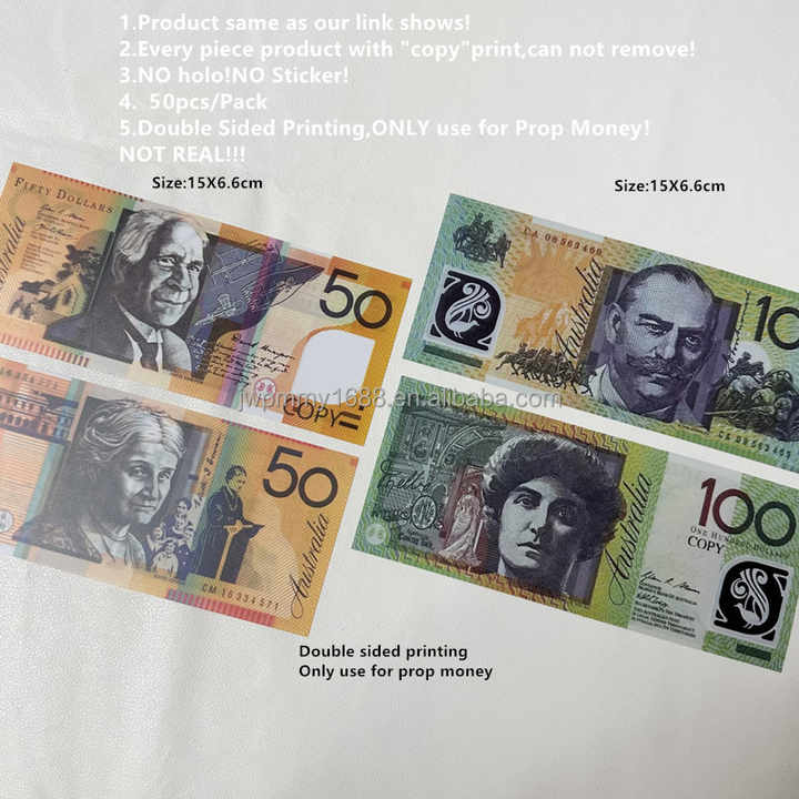 Prop Money Australia Australian-money-notes-50 Australian 50 Dollar ...