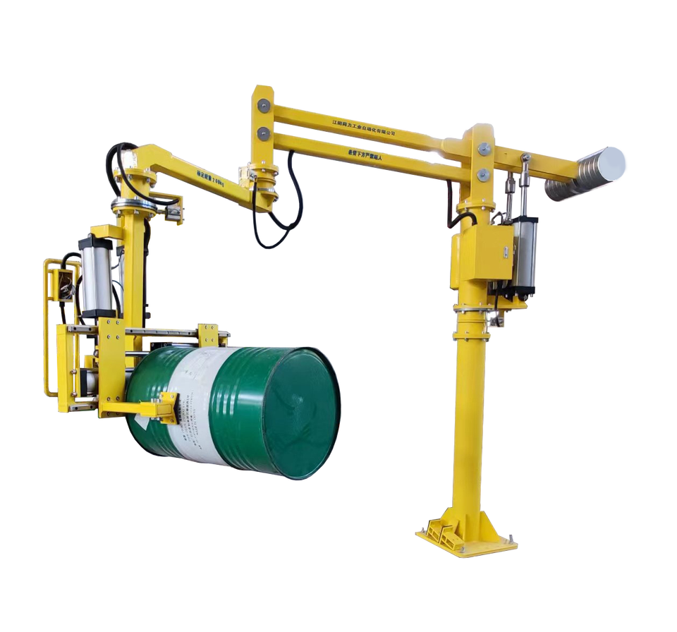 Pneumatic Articulated Handling Assisted Arm Trolley Drum Lifter Barrel ...