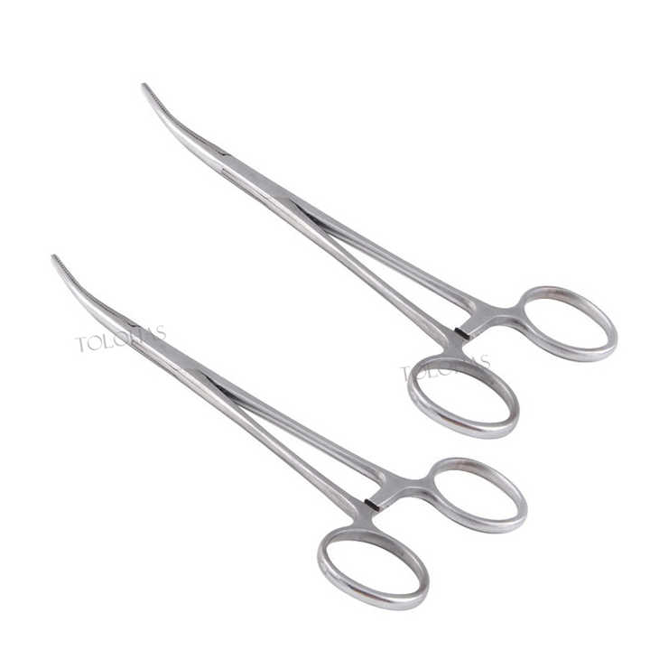 LHIHF Surgical Stainless Steel Hemostatic Forceps Dental Surgical Hold ...