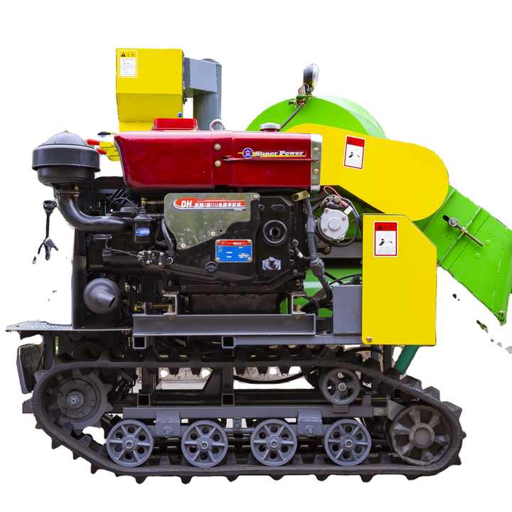Mini Combine Harvester - Efficient Rice & Wheat Harvesting
