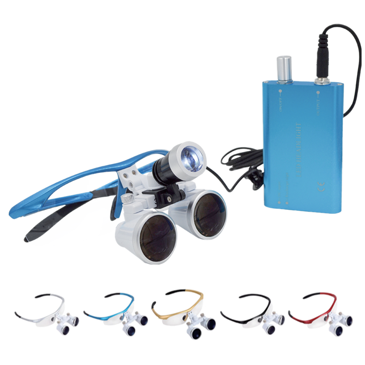 Dental Loupe Magnifier Binocular Magnifier 3.5X 420mm Surgery Surgical ...