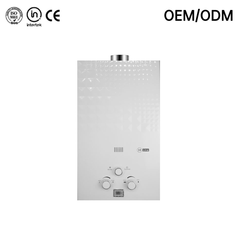 LPG Tankless Gas Instant Water Heater with Copper Heat Exchanger ...