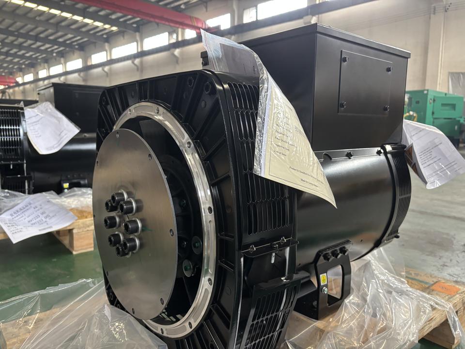 AVR Brushless Synchronous Alternator Electrical Power Diesel Generators ...