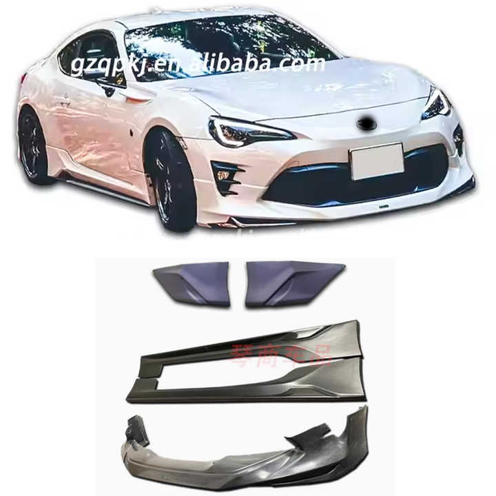 Modellista Front Lip Side Skirt Rear Lip for Toyota GT86