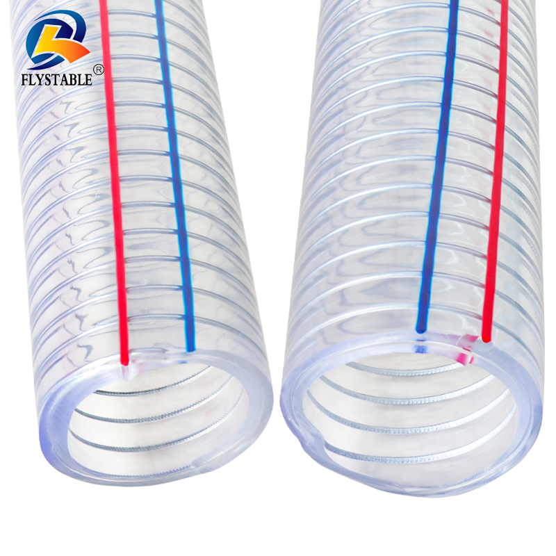 High-quality Transparent PVC Mine Suction Hose with Spiral Spring, Used ...