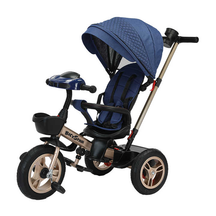 Bicystar 4 in 1 Kid Stroller Trike Ride on Cheap Baby Stroller Tricycle ...