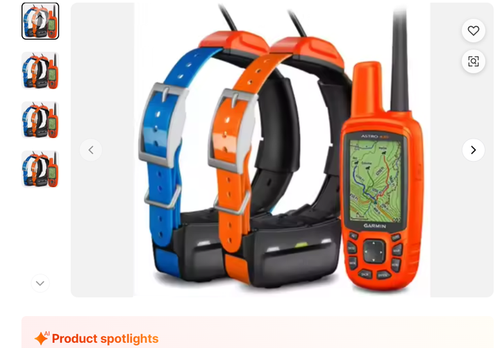Garmin Astro 430 GPS Tracker - Reliable Dog Tracking System