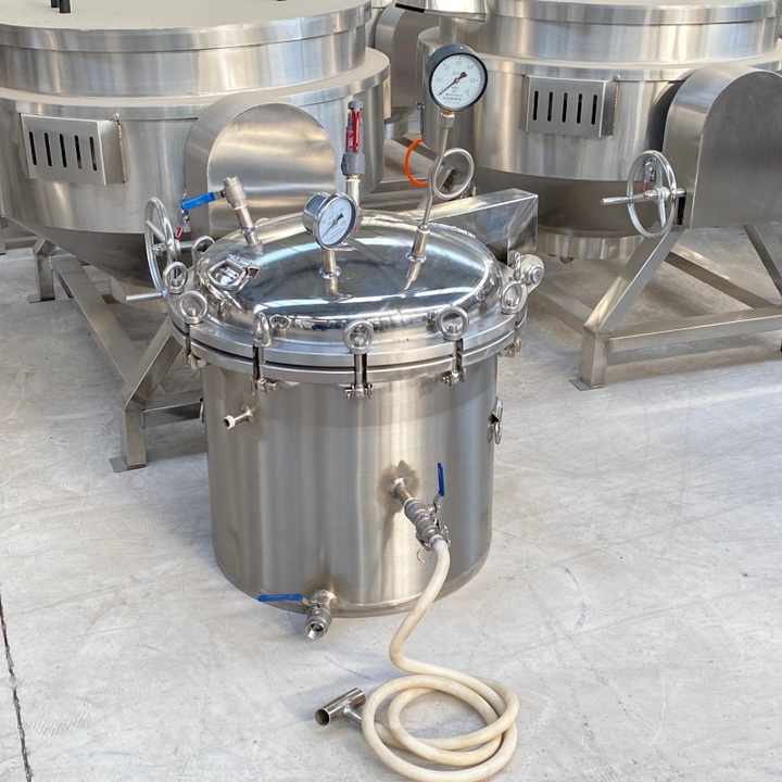 Chna 500 Liters Industrial Stainless Steel Electric Gas Steam Pressure ...